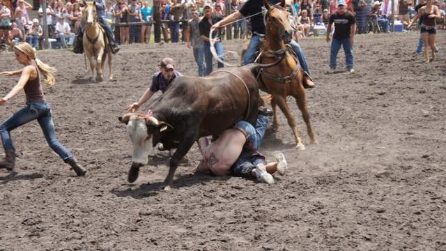 Woman attacked by bull: 'I knew it was coming'