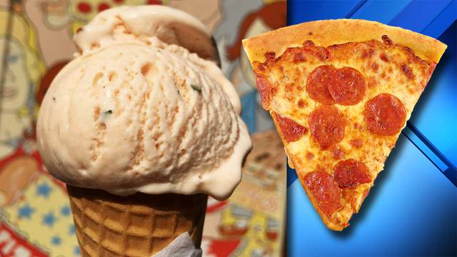 Pizza ice cream is a real thing, just in time for summer