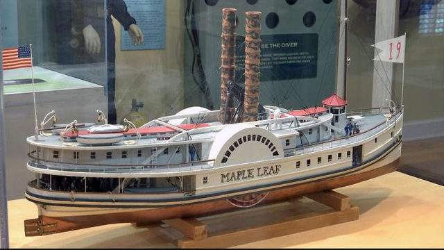 Divers return to see Maple Leaf shipwreck artifacts after 30 years