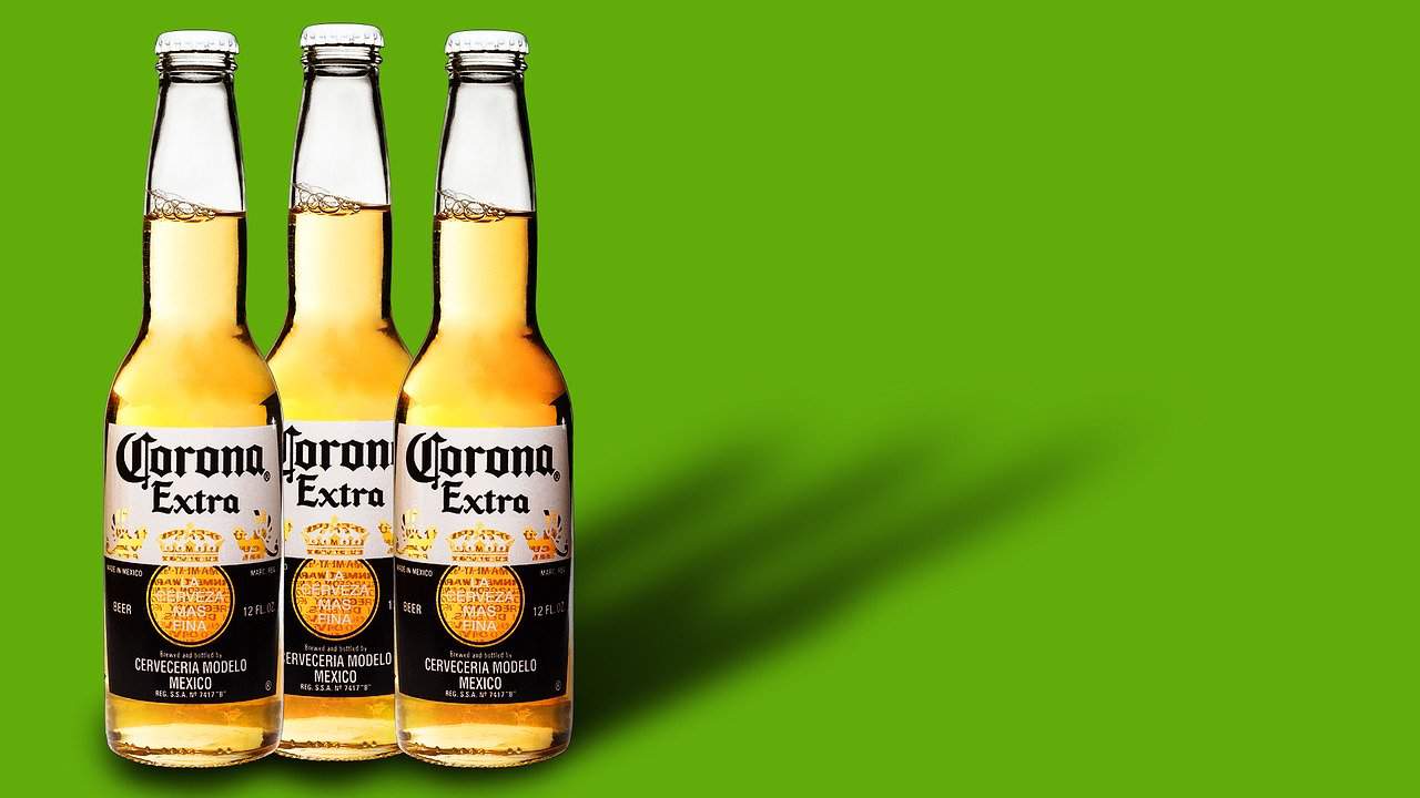 Corona beer stops production