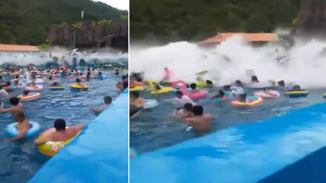 VIDEO: 44 injured after wave pool malfunction at water park